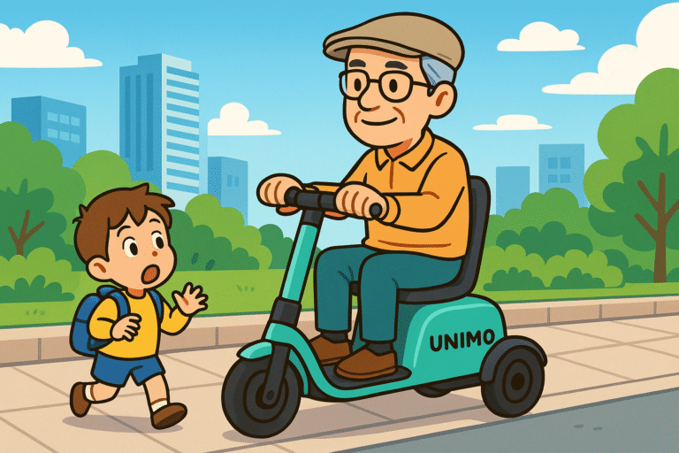 【話題】Luupの新型三輪車「Unimo（ユニモ）」とは？便利だけど、安全性は大丈夫？ | Live Life Freely